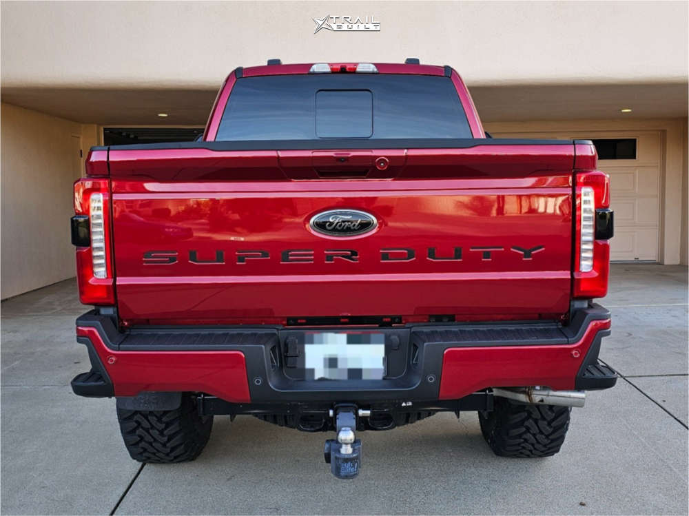 2023 Ford F-350 Super Duty Wheel Offset Aggressive > 1" Outside Fender ...