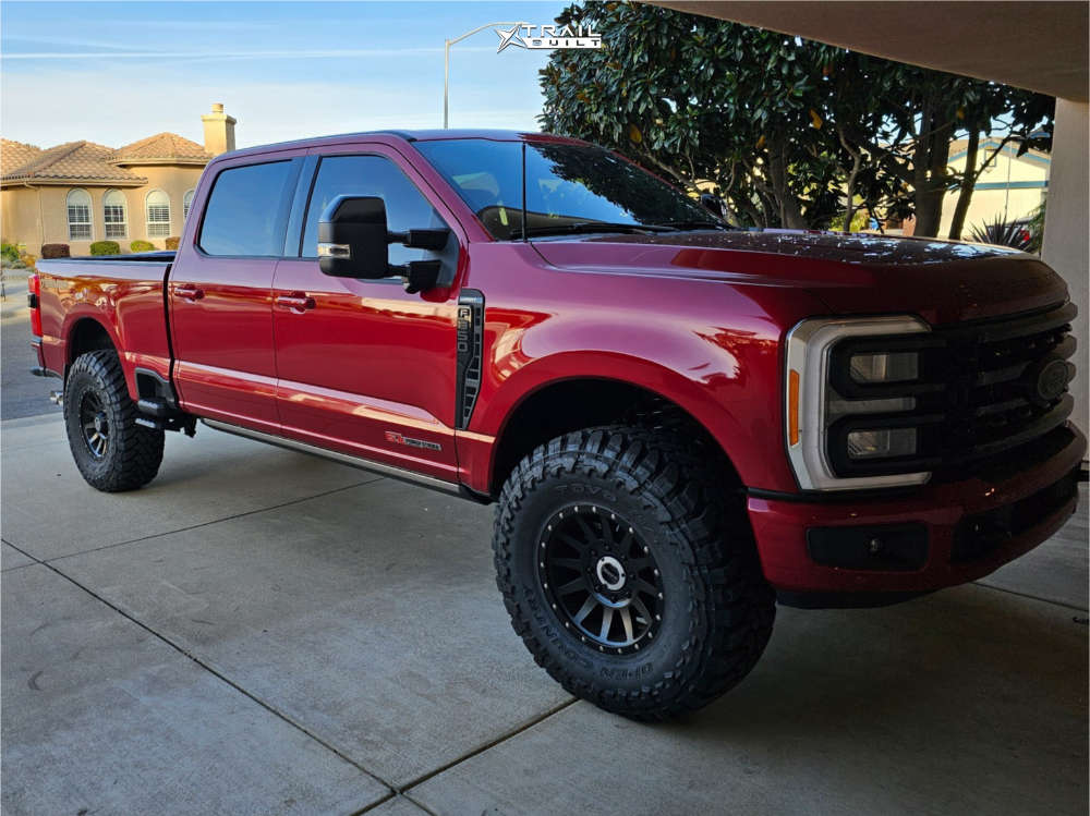 2023 Ford F-350 Super Duty Wheel Offset Aggressive > 1" Outside Fender ...
