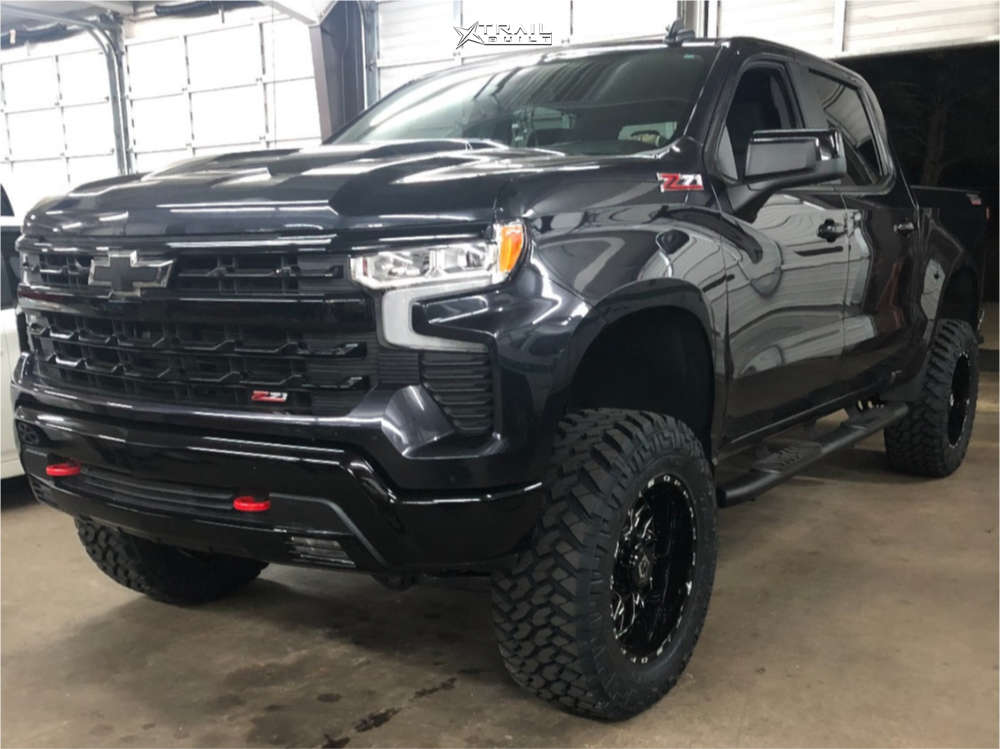 2022 Chevrolet Silverado 1500 Wheel Offset Aggressive > 1" Outside ...