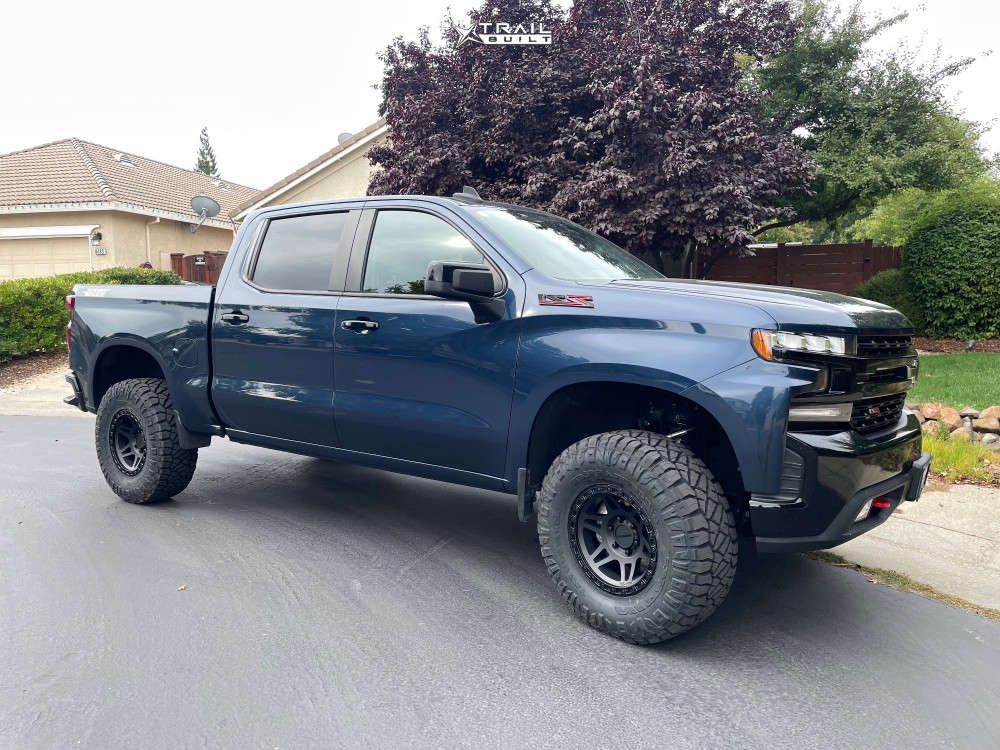 2020 Chevrolet Silverado 1500 Wheel Offset Aggressive > 1" Outside ...