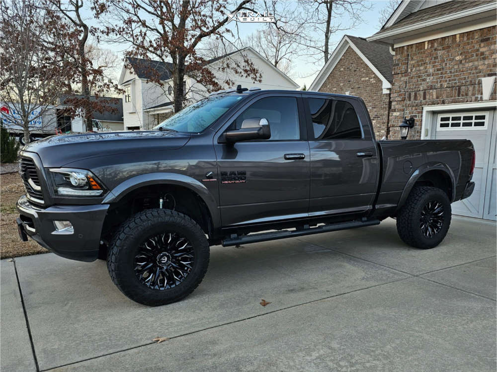 2018 Ram 2500 Wheel Offset Aggressive > 1" Outside Fender Leveling Kit ...