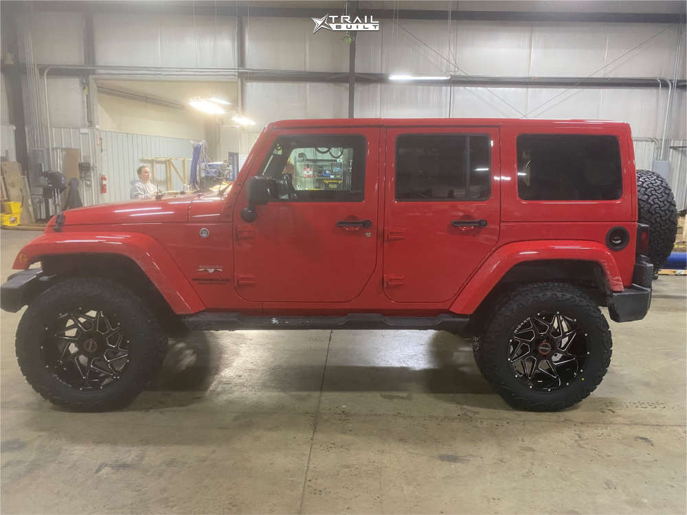 2016 Jeep Wrangler Wheel Offset Aggressive > 1" Outside Fender ...