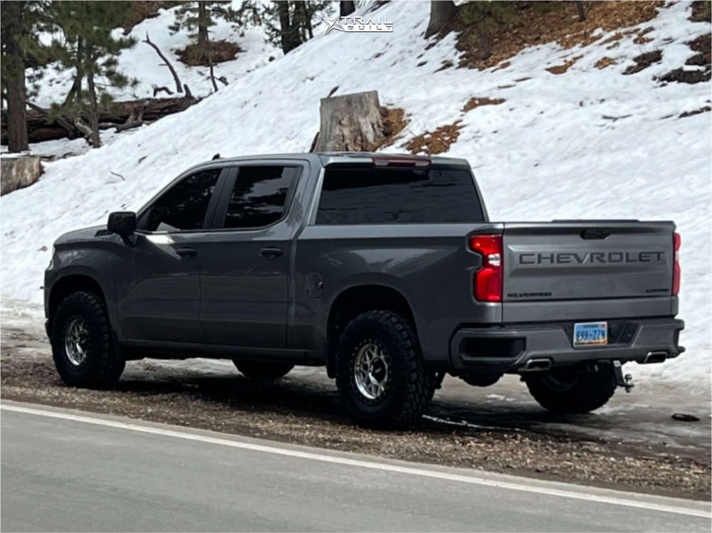 2021 Chevrolet Silverado 1500 Wheel Offset Aggressive > 1" Outside ...
