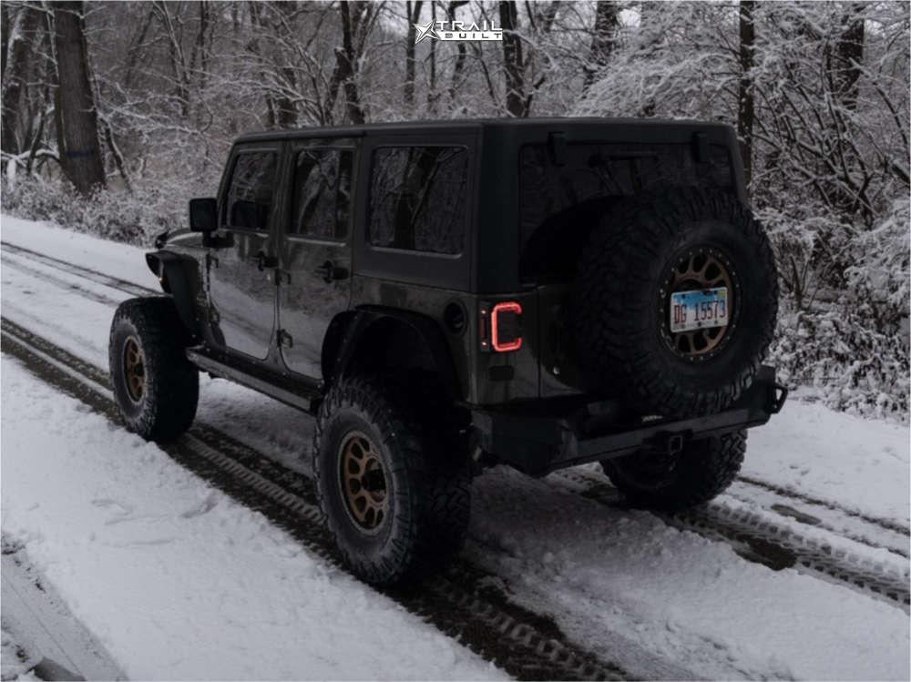 2015 Jeep Wrangler Wheel Offset Aggressive > 1" Outside Fender ...