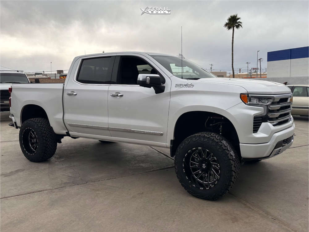 2024 Chevrolet Silverado 1500 Wheel Offset Aggressive > 1" Outside ...