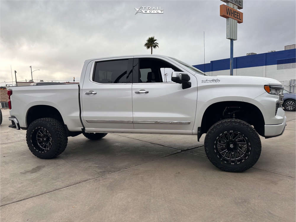 2024 Chevrolet Silverado 1500 Wheel Offset Aggressive > 1" Outside ...