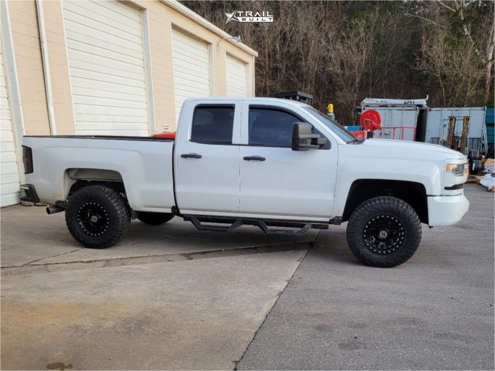 2016 Chevrolet Silverado 1500 Wheel Offset Aggressive > 1" Outside ...