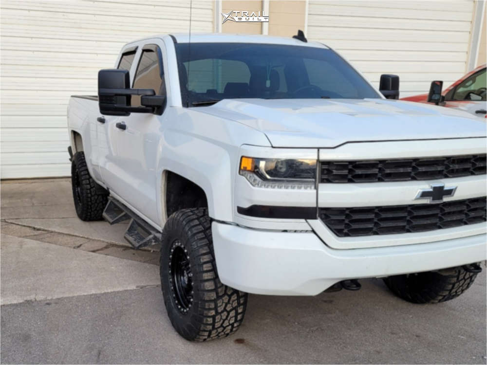 2016 Chevrolet Silverado 1500 Wheel Offset Aggressive > 1" Outside ...
