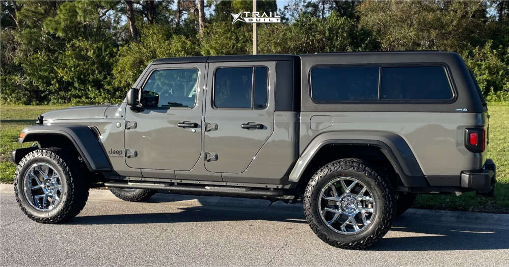 2022 Jeep Gladiator Wheel Offset Aggressive > 1" Outside Fender ...