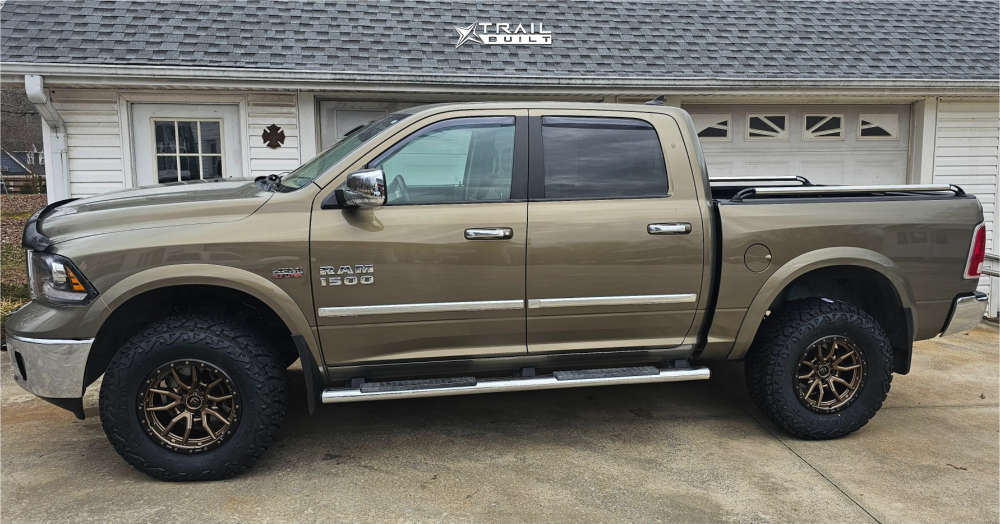 2015 Ram 1500 Wheel Offset Aggressive > 1" Outside Fender Leveling Kit ...
