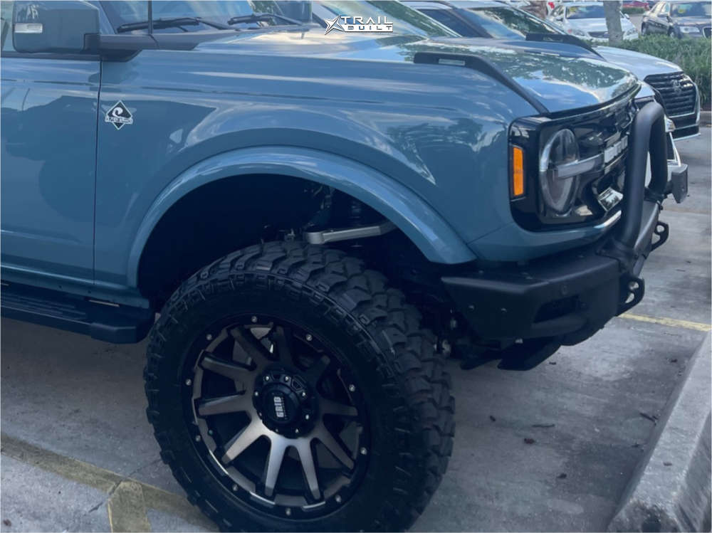 2022 Ford Bronco Wheel Offset Super Aggressive 3"-5" Suspension Lift 3 ...