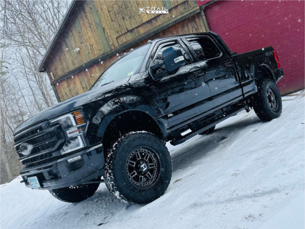 2022 Ford F-250 Super Duty Wheel Offset Aggressive > 1" Outside Fender ...