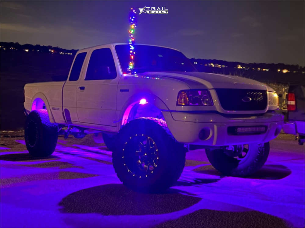 2002 Ford Ranger Wheel Offset Super Aggressive 3"-5" Suspension Lift 4 ...