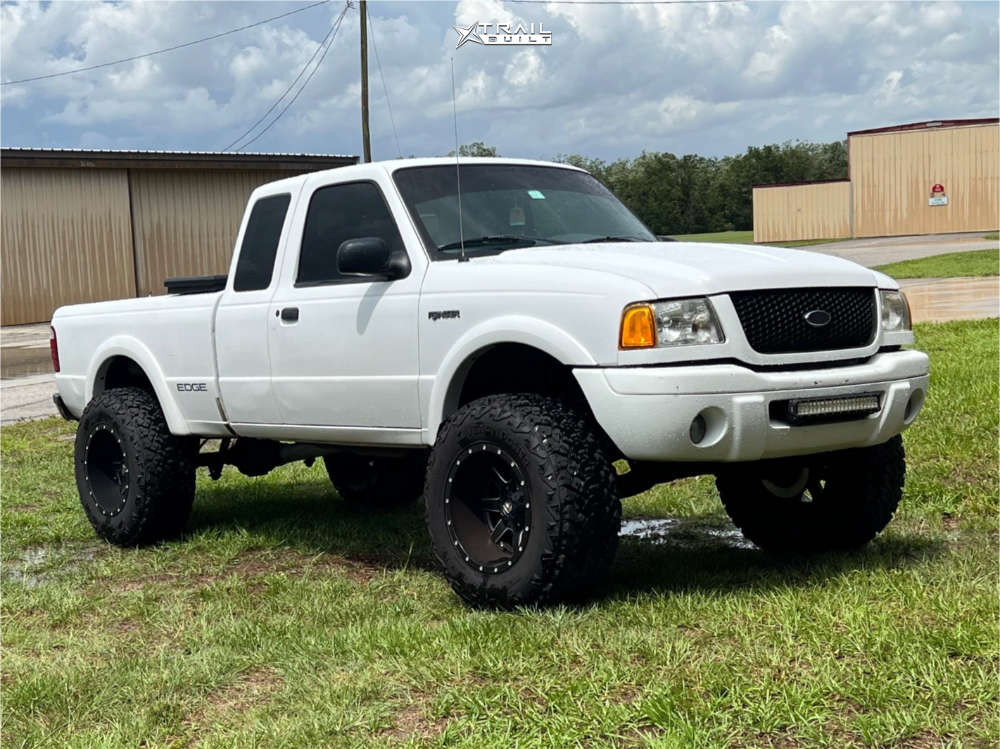 2002 Ford Ranger Wheel Offset Super Aggressive 3"-5" Suspension Lift 4 ...