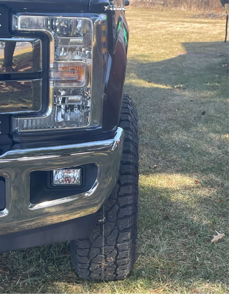 2018 Ford F-250 Super Duty Wheel Offset Aggressive > 1" Outside Fender ...