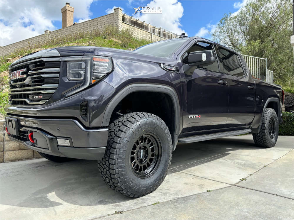 2022 GMC Sierra 1500 Wheel Offset Aggressive > 1" Outside Fender ...
