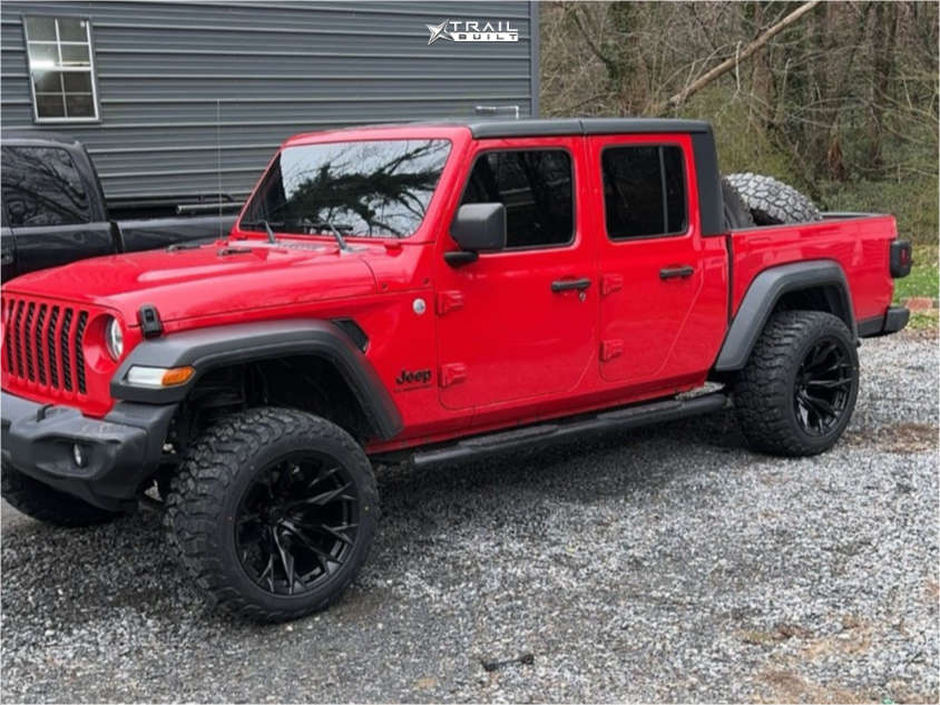 2020 Jeep Gladiator Wheel Offset Aggressive > 1" Outside Fender ...