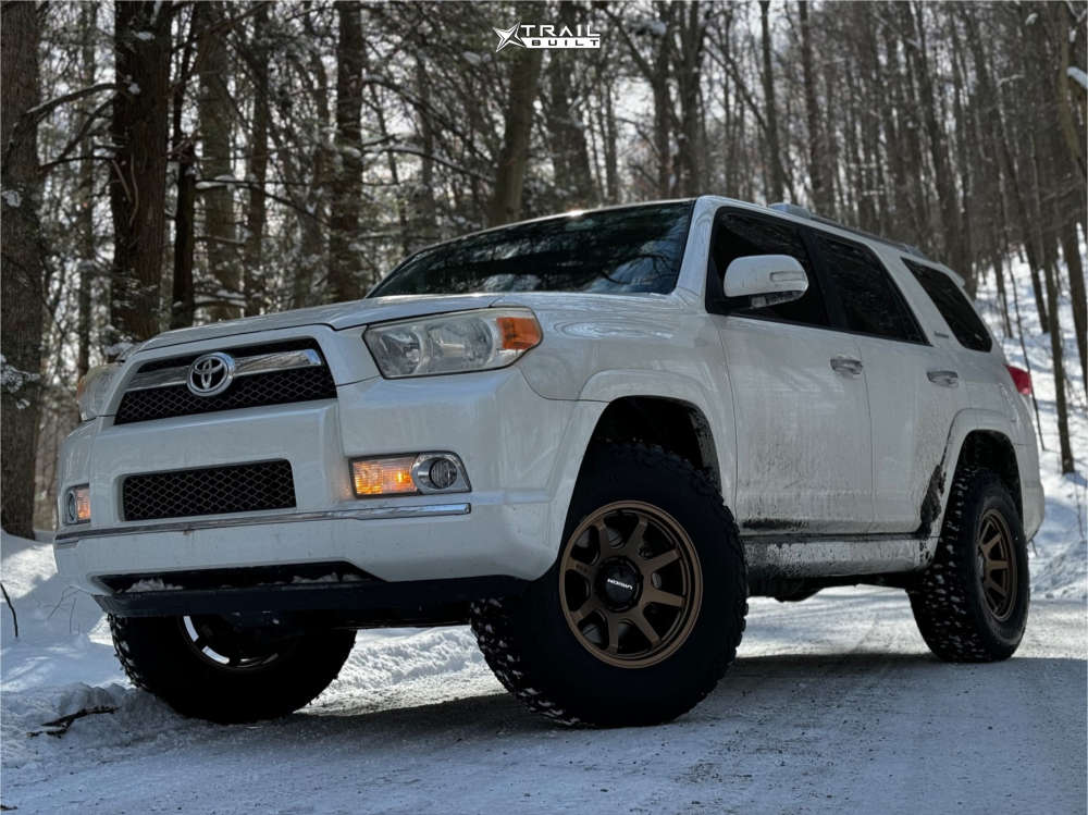 2010 Toyota 4Runner Wheel Offset Aggressive > 1" Outside Fender ...