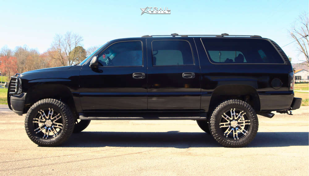 2002 Chevrolet Suburban 1500 Wheel Offset Aggressive > 1" Outside ...