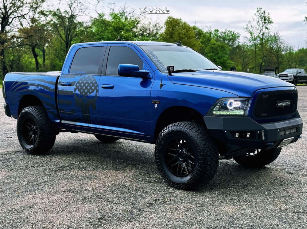 2017 Ram 1500 Wheel Offset Super Aggressive 3"-5" Suspension Lift 6 ...