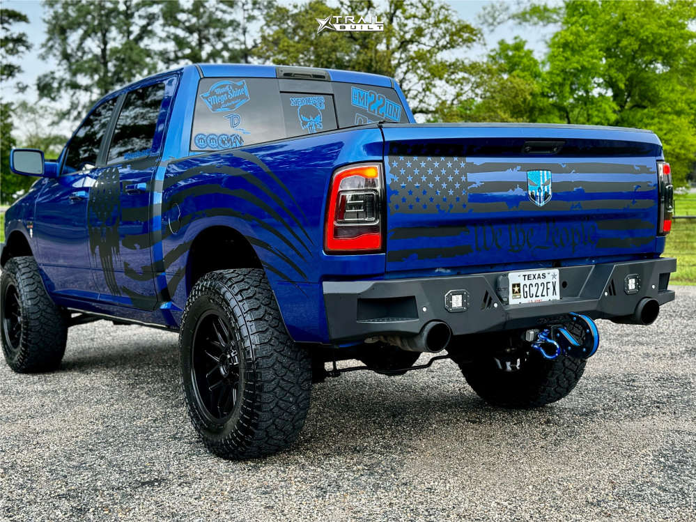 2017 Ram 1500 Wheel Offset Super Aggressive 3"-5" Suspension Lift 6 ...
