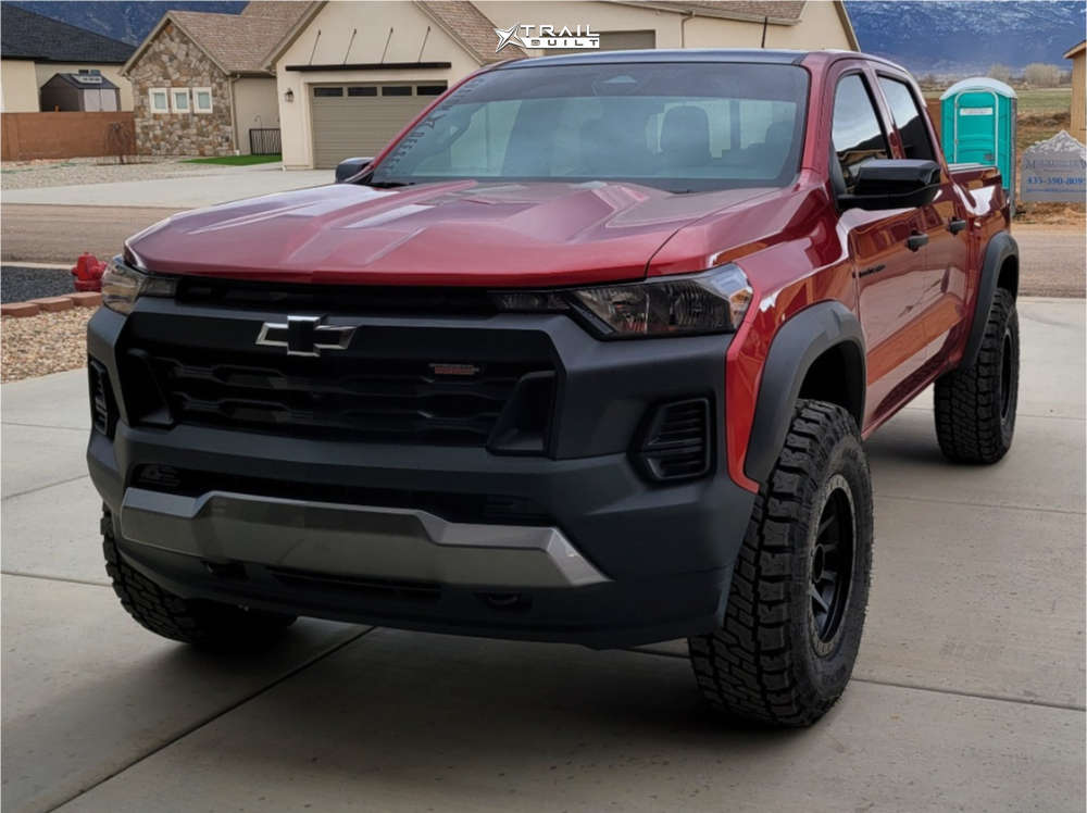 2023 Chevrolet Colorado Wheel Offset Aggressive > 1" Outside Fender ...
