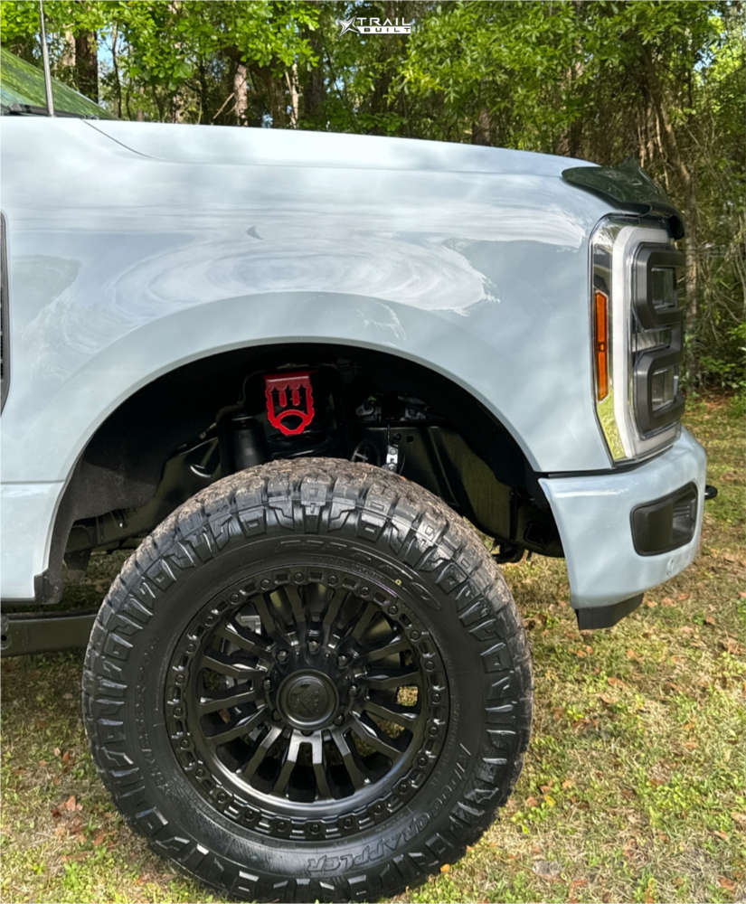 2024 Ford F-250 Super Duty Wheel Offset Aggressive > 1" Outside Fender ...