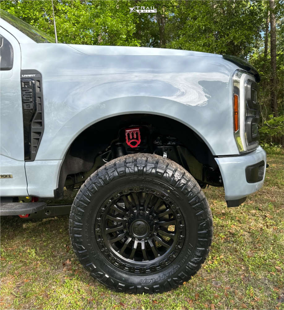 2024 Ford F-250 Super Duty Wheel Offset Aggressive > 1" Outside Fender Leveling Kit | 2952477 ...