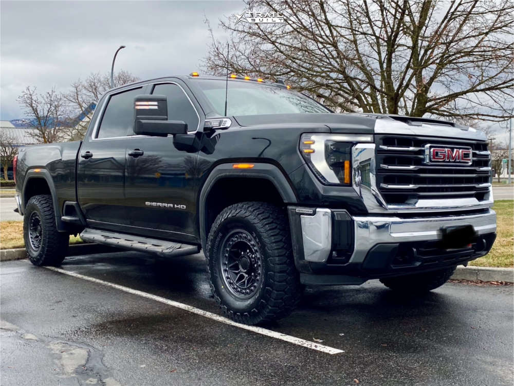 2024 GMC Sierra 2500 HD Wheel Offset Aggressive > 1" Outside Fender ...