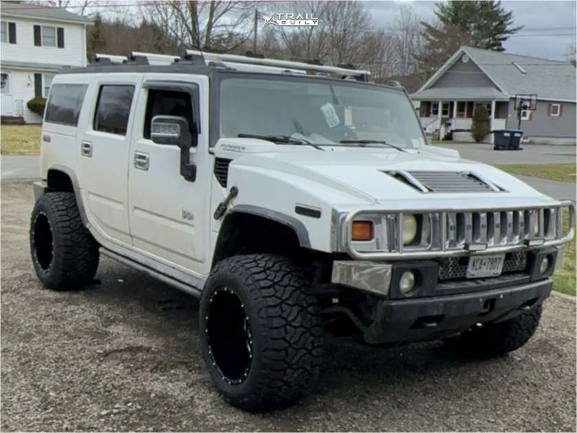 2003 Hummer H2 Wheel Offset Hella Stance >5" Leveling Kit | 2953976 ...