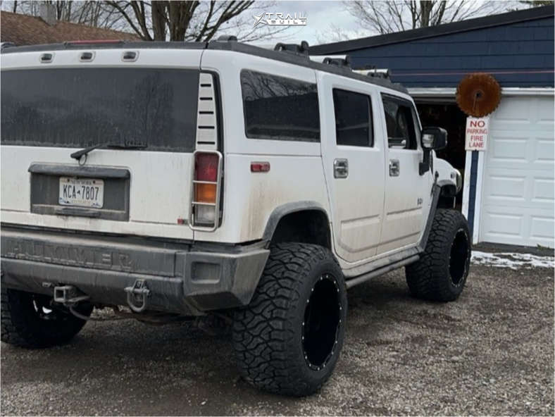 2003 Hummer H2 Wheel Offset Hella Stance >5" Leveling Kit | 2953976 ...