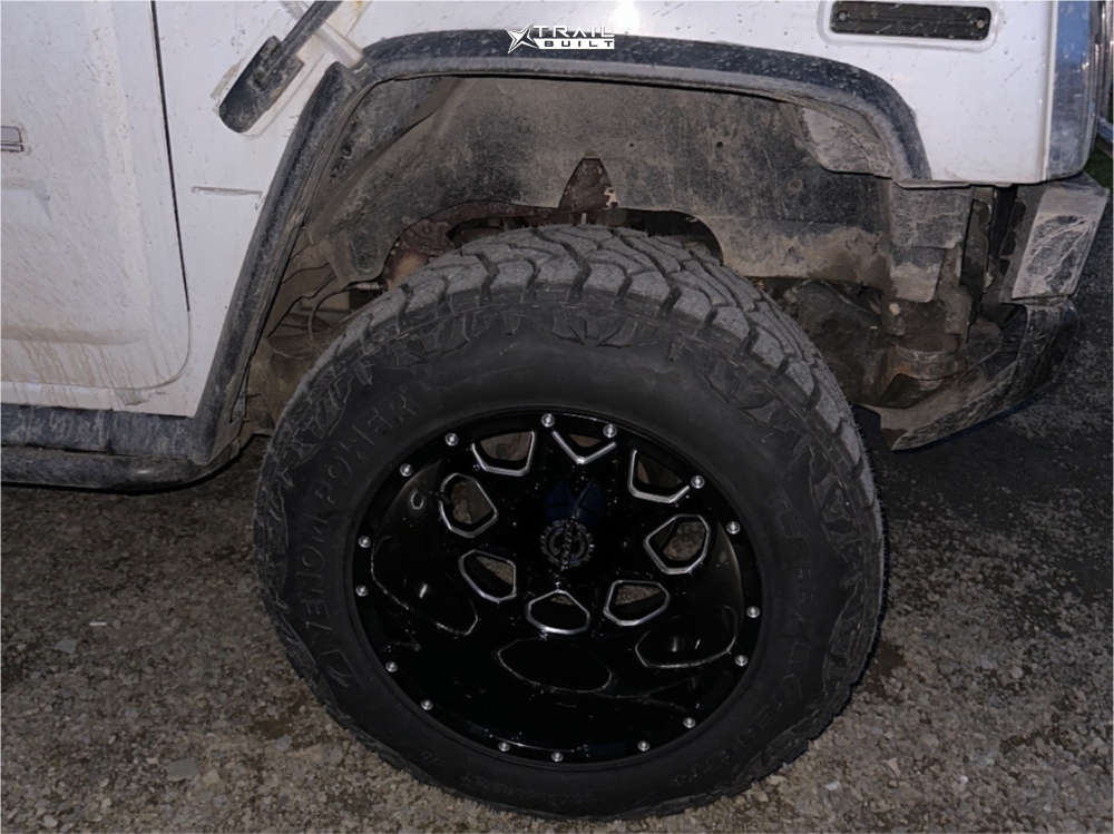 2003 Hummer H2 Wheel Offset Hella Stance >5" Leveling Kit | 2953976 ...