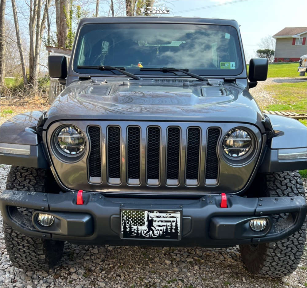 2018 Jeep Wrangler JL Wheel Offset Aggressive > 1" Outside Fender Stock ...