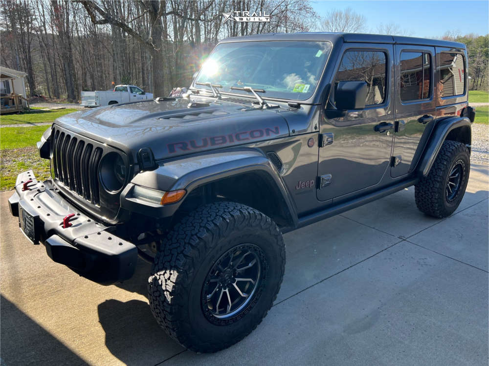 2018 Jeep Wrangler JL Wheel Offset Aggressive > 1" Outside Fender Stock ...