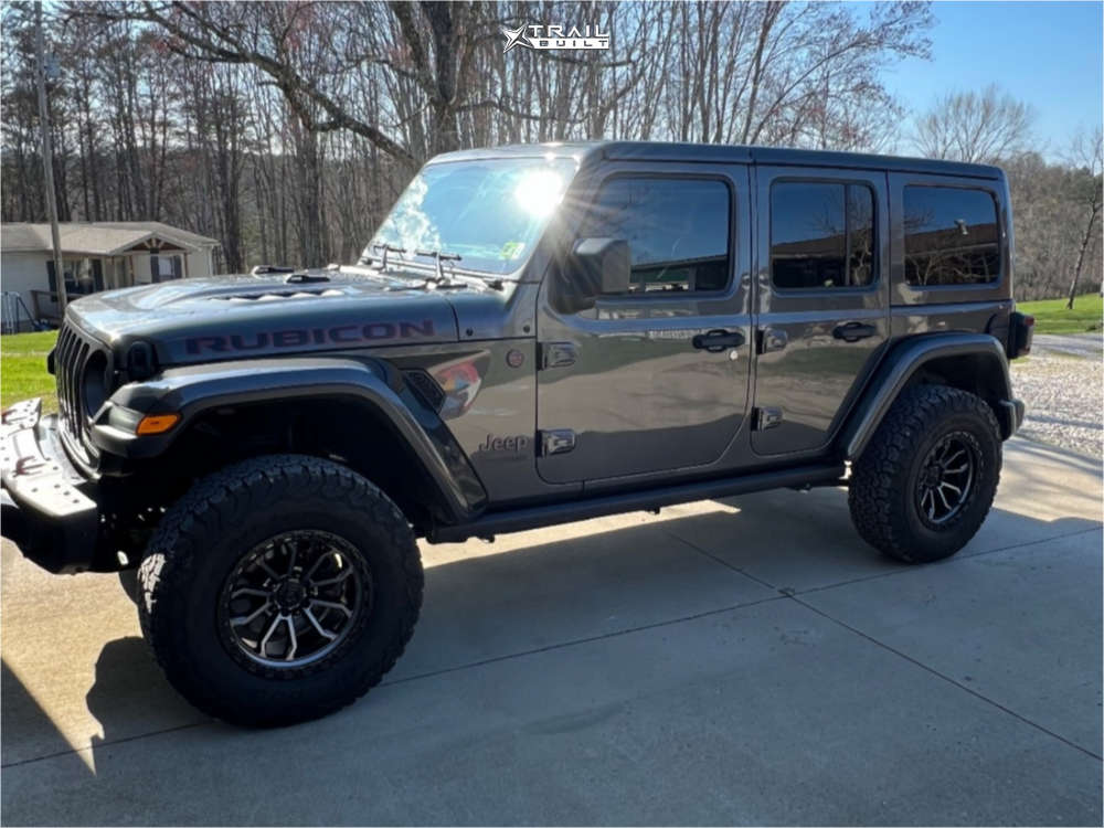 2018 Jeep Wrangler JL Wheel Offset Aggressive > 1" Outside Fender Stock ...