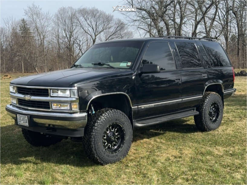 1999 Chevrolet Tahoe Wheel Offset HellaFlush Suspension Lift 4 ...