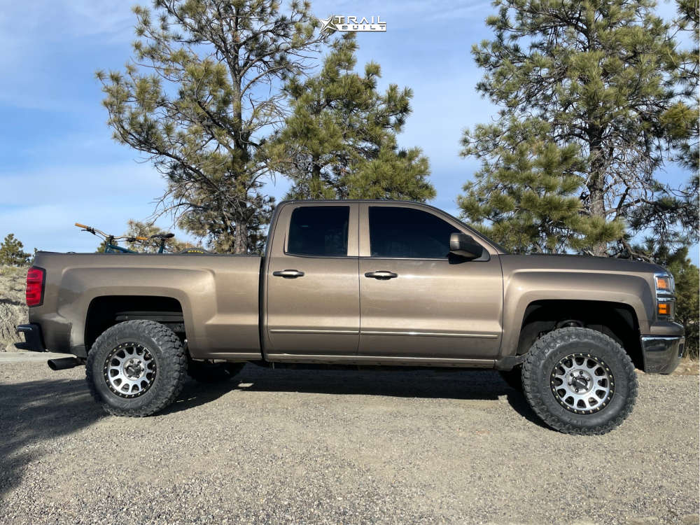 2015 Chevrolet Silverado 1500 Wheel Offset Slightly Aggressive ...