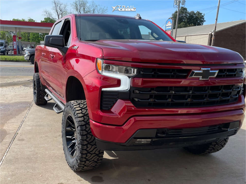 2024 Chevrolet Silverado 1500 Wheel Offset Aggressive > 1" Outside ...