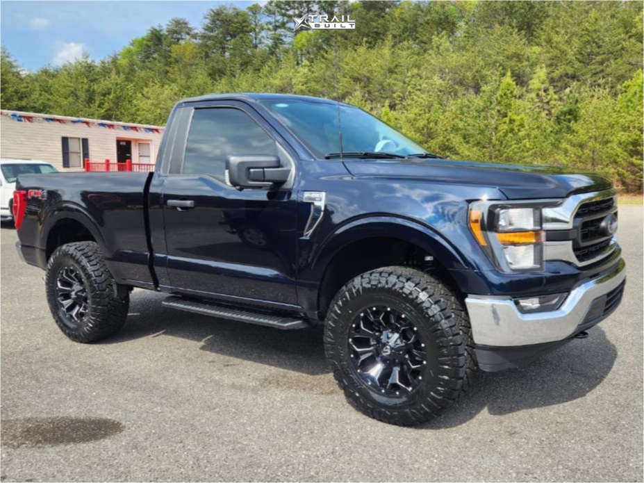 2023 Ford F-150 Wheel Offset Aggressive > 1" Outside Fender Leveling ...