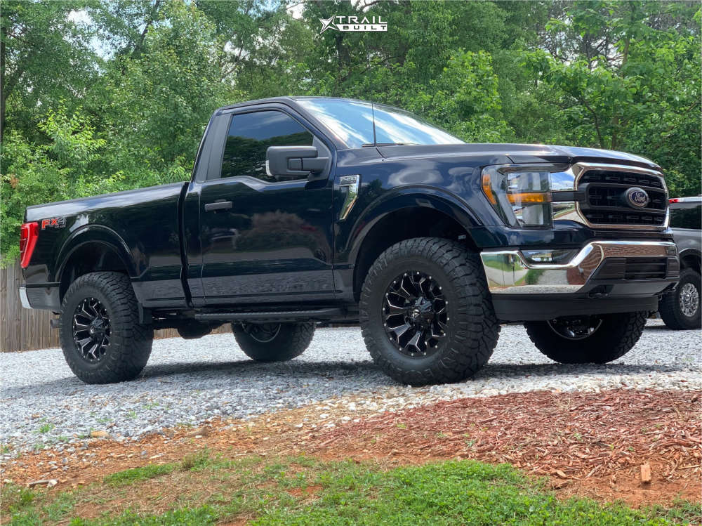 2023 Ford F-150 Wheel Offset Aggressive > 1" Outside Fender Leveling ...