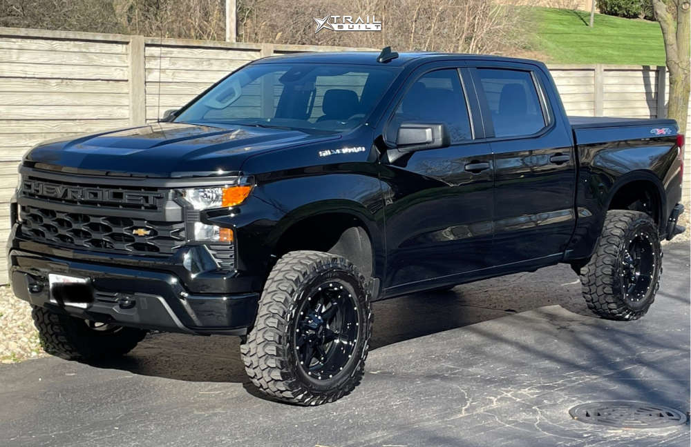 2024 Chevrolet Silverado 1500 Wheel Offset Aggressive > 1" Outside ...