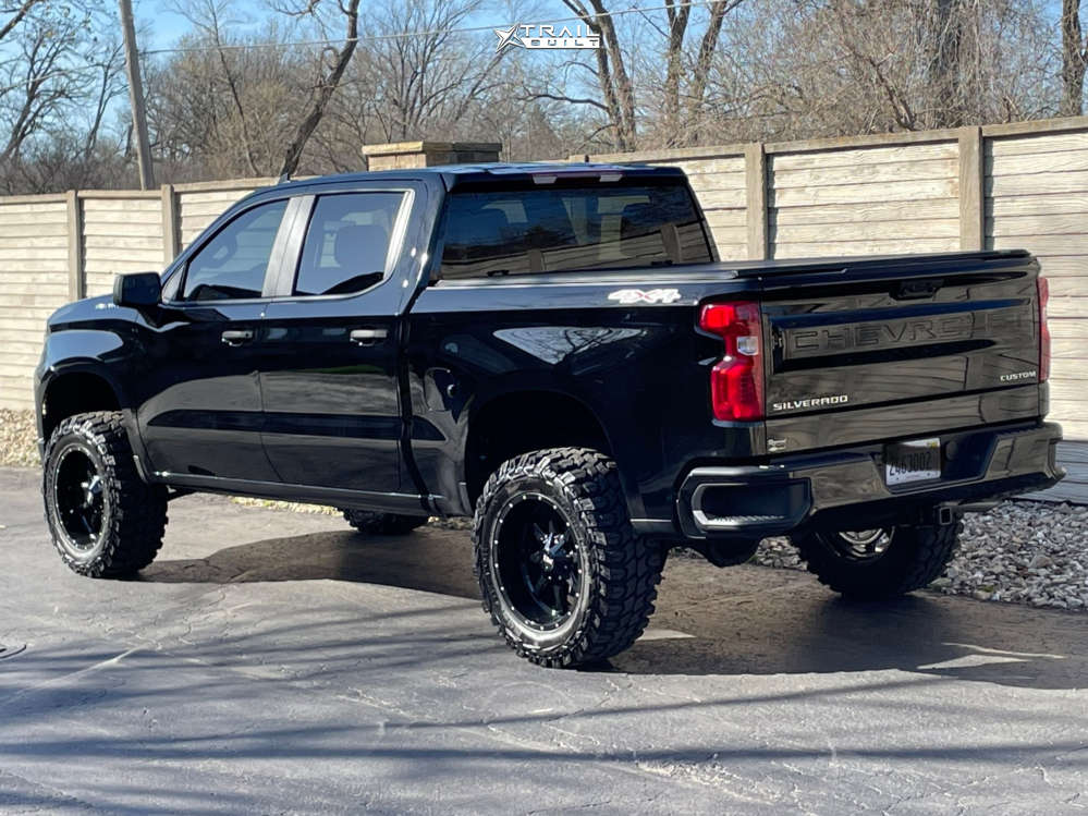 2024 Chevrolet Silverado 1500 Wheel Offset Aggressive > 1" Outside ...