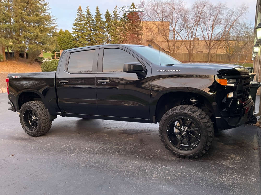 2024 Chevrolet Silverado 1500 Wheel Offset Aggressive > 1" Outside ...