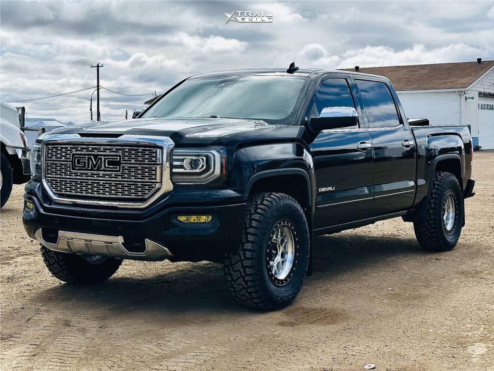 2017 GMC Sierra 1500 Wheel Offset Aggressive > 1" Outside Fender ...