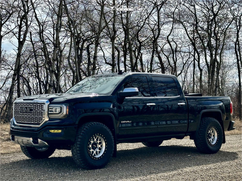 2017 GMC Sierra 1500 Wheel Offset Aggressive > 1" Outside Fender ...