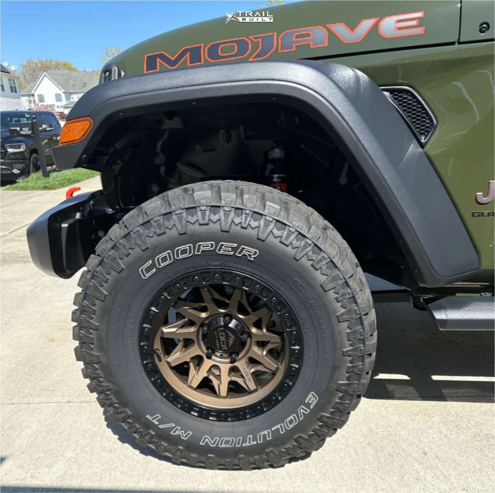 2023 Jeep Gladiator Wheel Offset Aggressive > 1" Outside Fender Stock ...