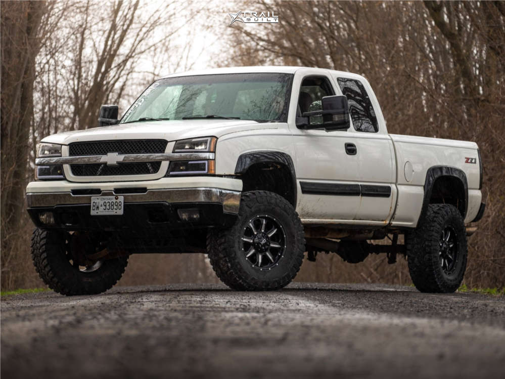 2005 Chevrolet Silverado 1500 Wheel Offset Slightly Aggressive ...