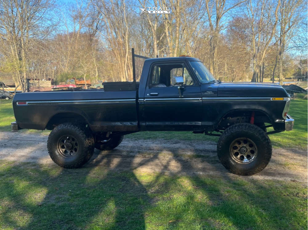 1979 Ford F-250 Wheel Offset Aggressive > 1" Outside Fender Suspension ...