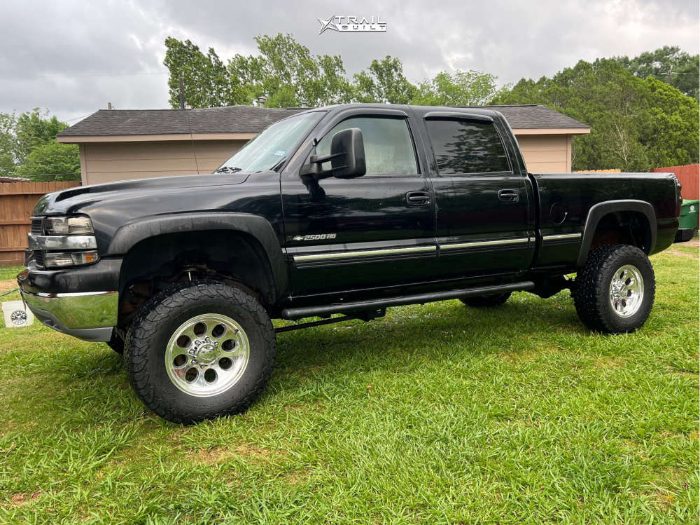 2002 Chevrolet Silverado 2500 HD Wheel Offset Aggressive > 1" Outside ...