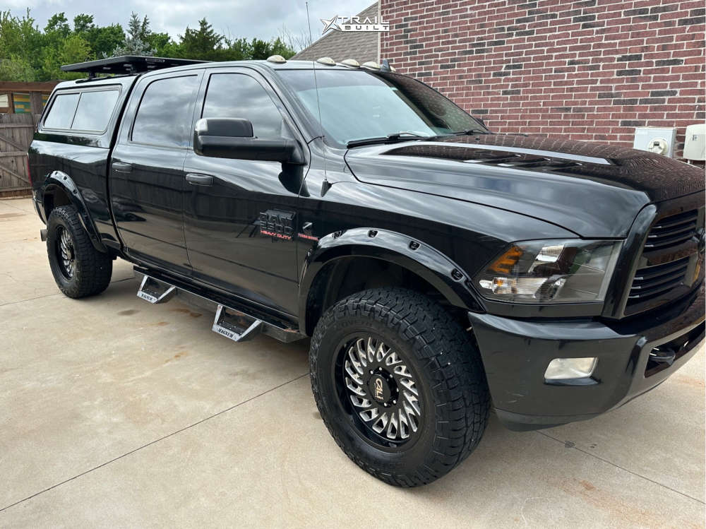 2016 Ram 2500 Wheel Offset Aggressive > 1" Outside Fender Stock ...
